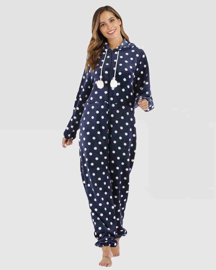 Combinaison Pyjama à Pois