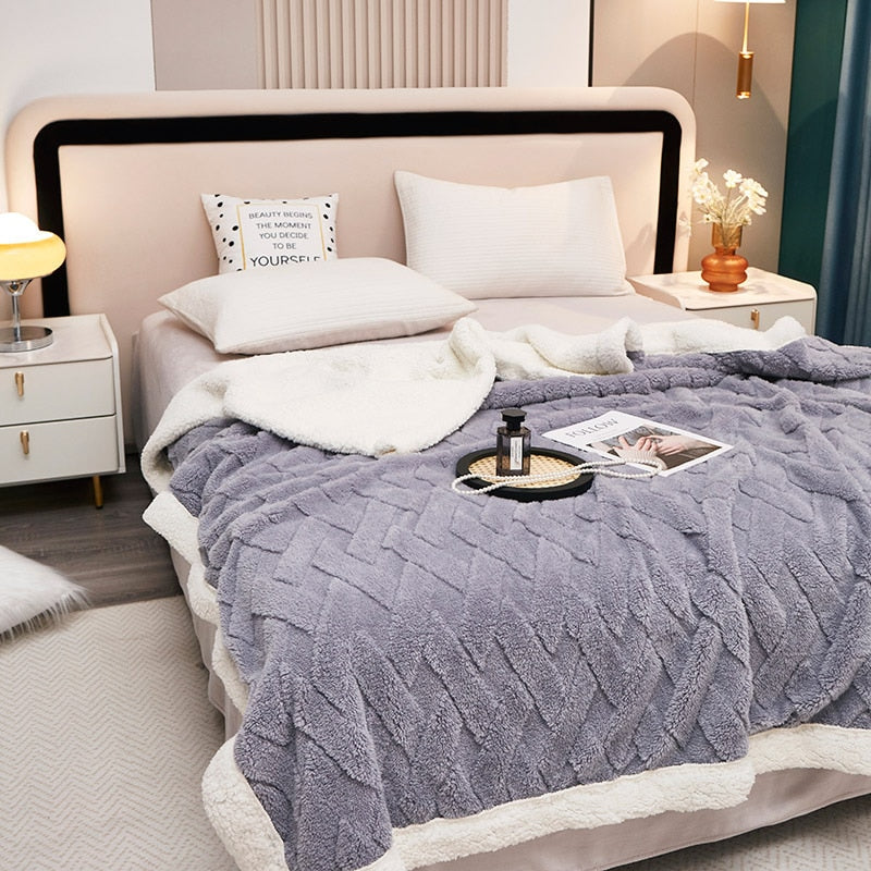 Couverture Douce Hiver