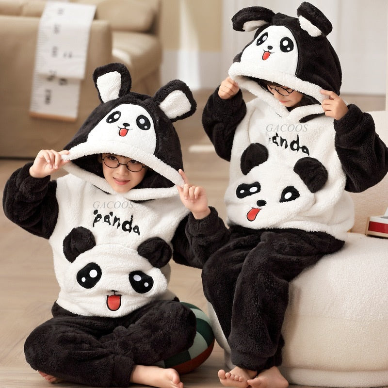 Pyjama Hiver Pilou Panda